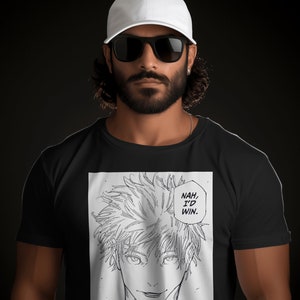 Jujutsu Kaisen Gojo Nah, I'd Win T-shirt Unisex Softstyle Gift Anime ...