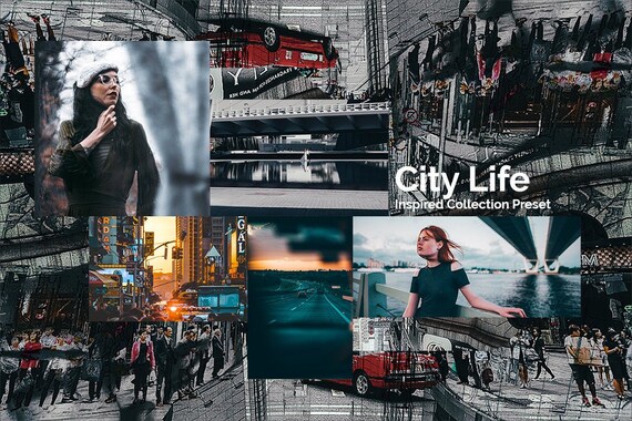 City Life Preset Lightroom Mobile Desktop Inspired Filter | Etsy