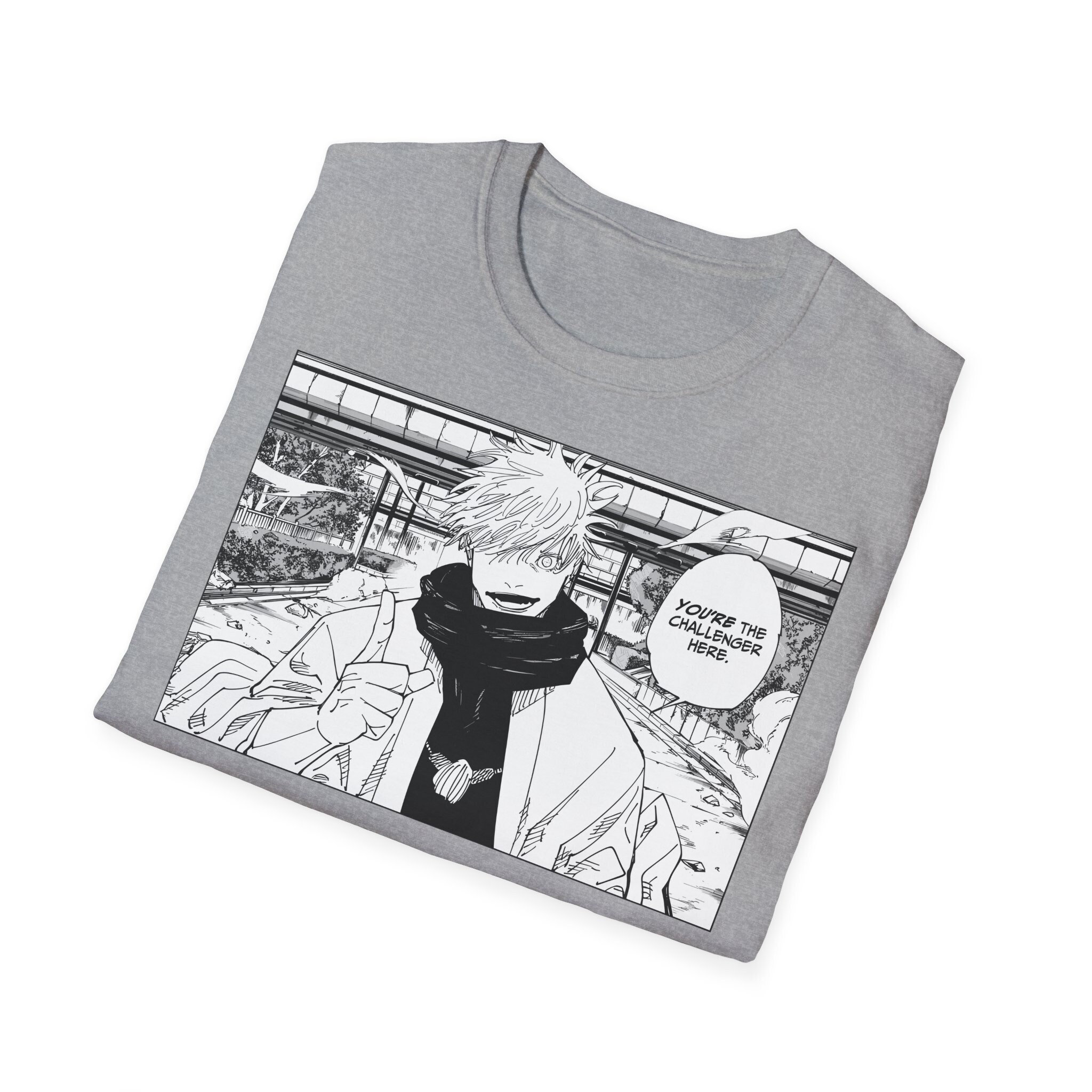 Jujutsu Kaisen Gojo You Are the Challenger Here T-shirt Unisex ...