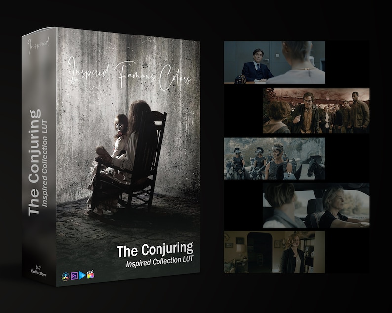 The Conjuring Inspired Preset LUT Film Cinematic Prores C-log V-log S ...