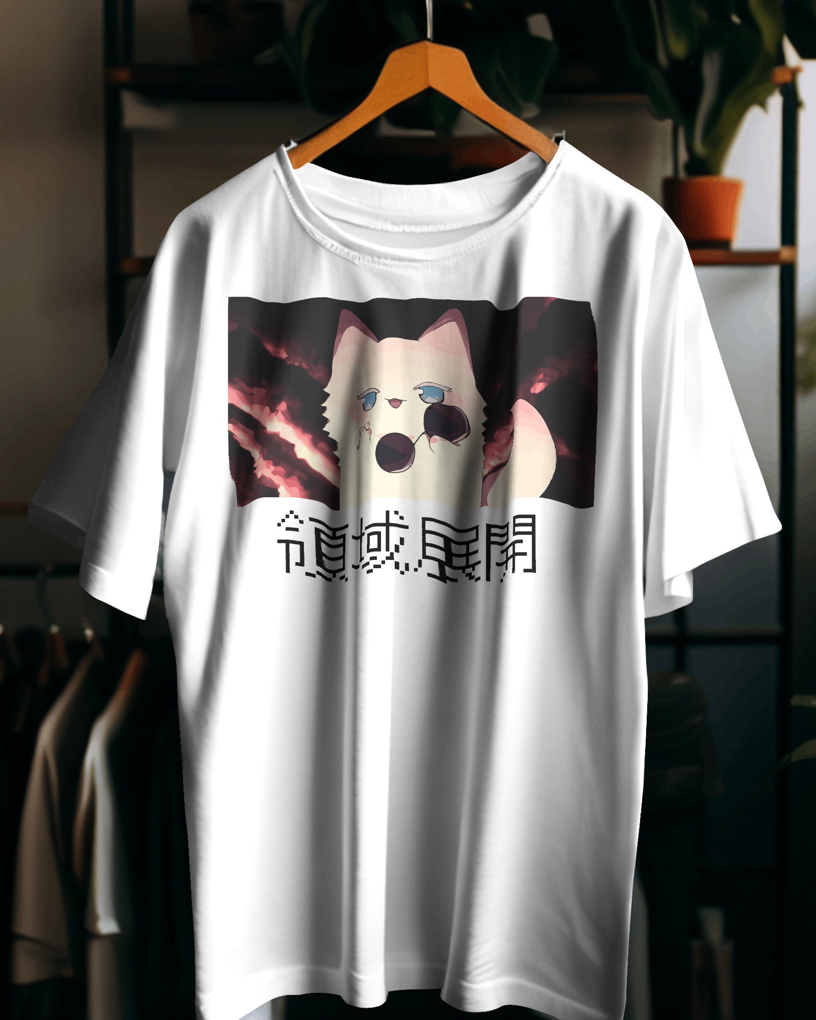 Jujutsu Kaisen Gojo Cat Parody T-shirt Unisex Softstyle Gift Anime Meme ...