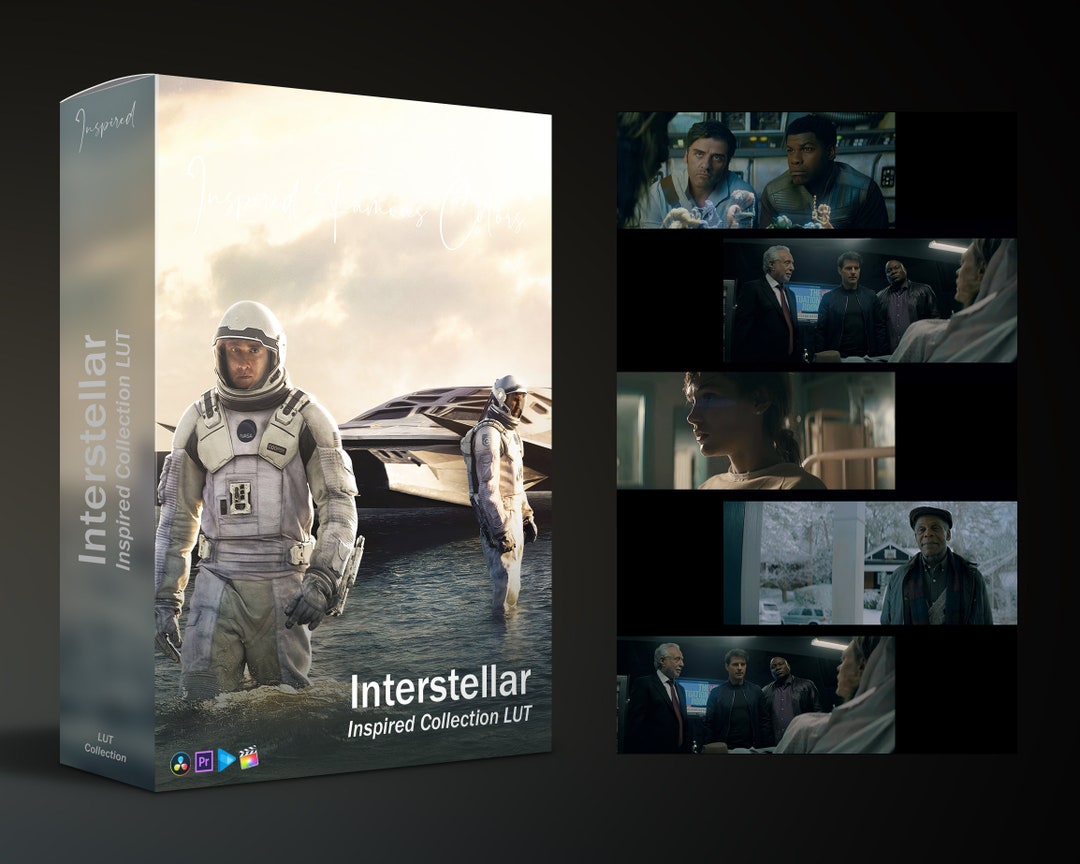 Interstellar Movie LUT: Cinematic Film Look Preset (digital Download ...