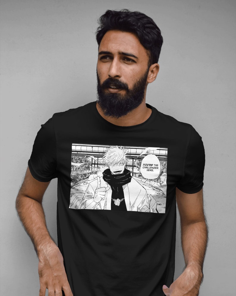 Jujutsu Kaisen Gojo You Are the Challenger Here T-shirt Unisex ...