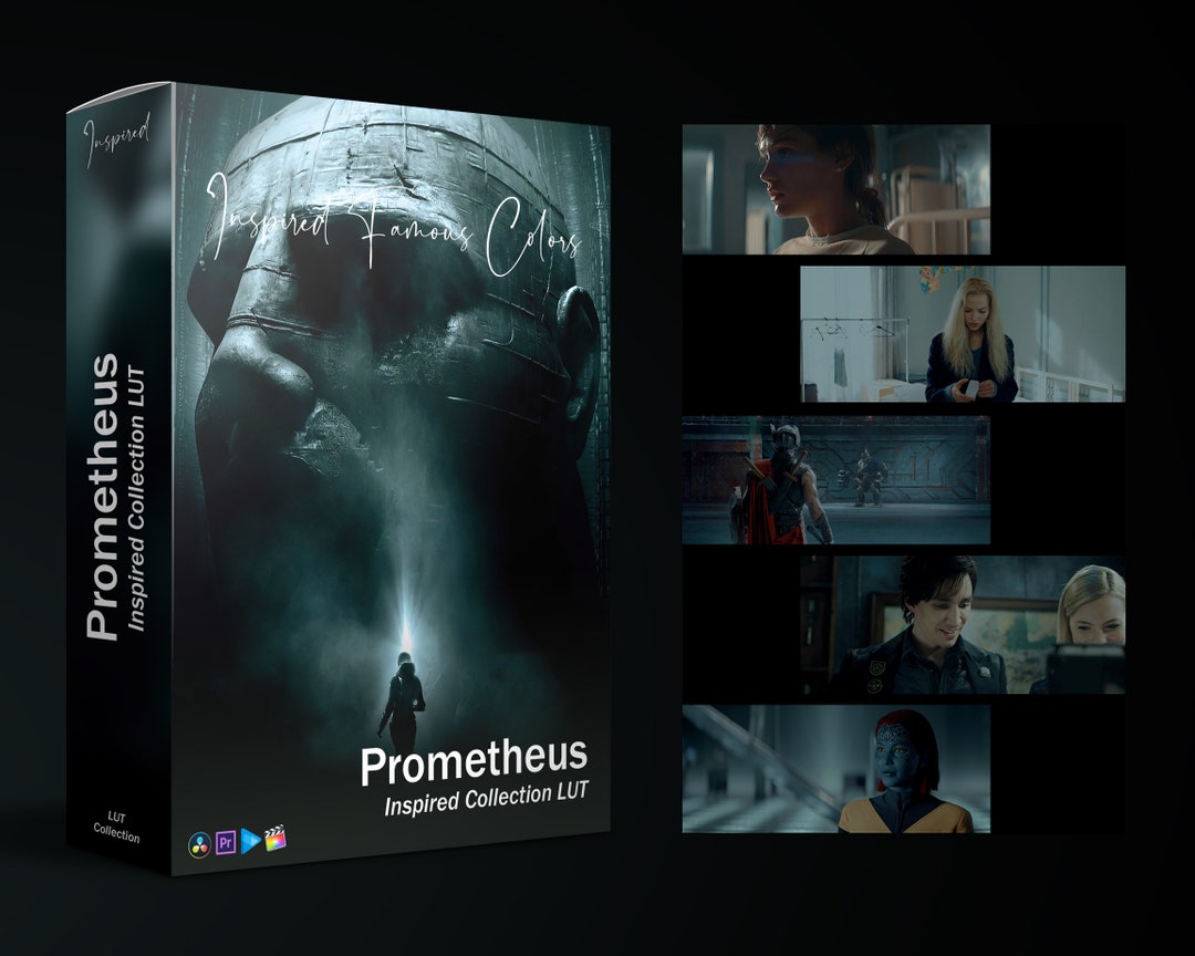 Prometheus Inspired Preset LUT Film Cinematic Prores C-log V-log S-log ...
