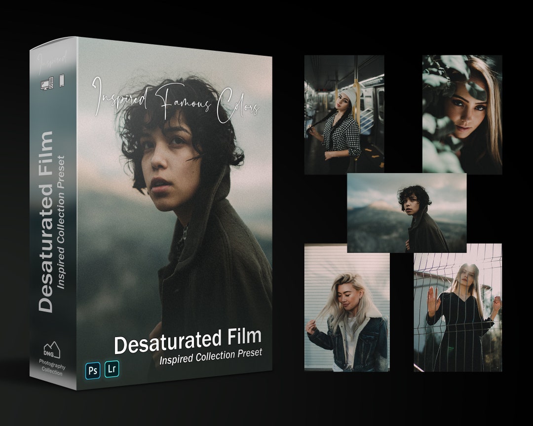 Desaturated Film Preset Lightroom Mobile Desktop Inspired Filter Brown ...