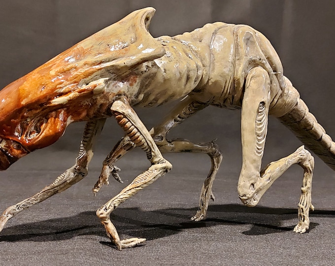 Aliens Queen Chestburster bloody Version Replica 1/1 Life-size Finished ...