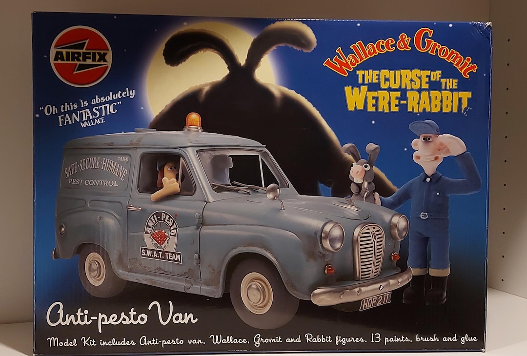 Wallace & Gromit Anti Pesto Van Airfix Model Kit Very Rare - Etsy