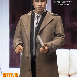 Pulp Fiction Vincent Vega pony Tail Version 1/6 Action Figure by Star ...