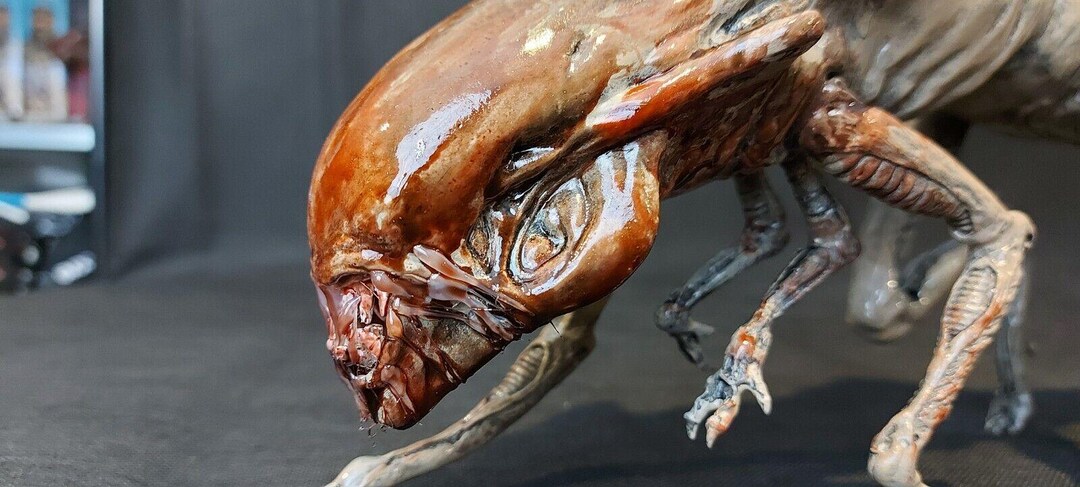 Aliens Queen Chestburster bloody Version Replica 1/1 Life-size Finished ...