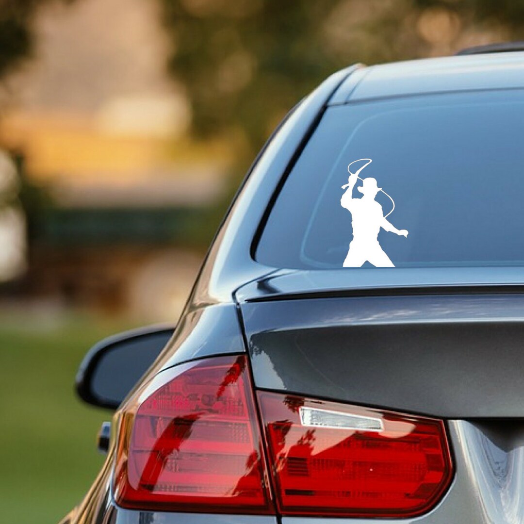 Indiana Jones Vinyl Decal | Adventure Movie Sticker - Etsy