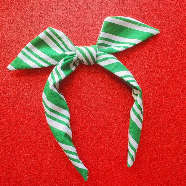 Candy Cane Headband - Etsy