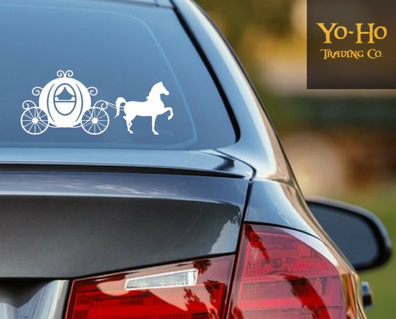 Cinderella's Carriage Decal - Etsy
