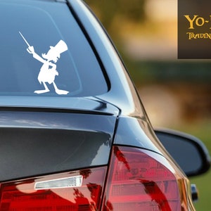 Scrooge Mcduck Disney Inspired Decal - Etsy