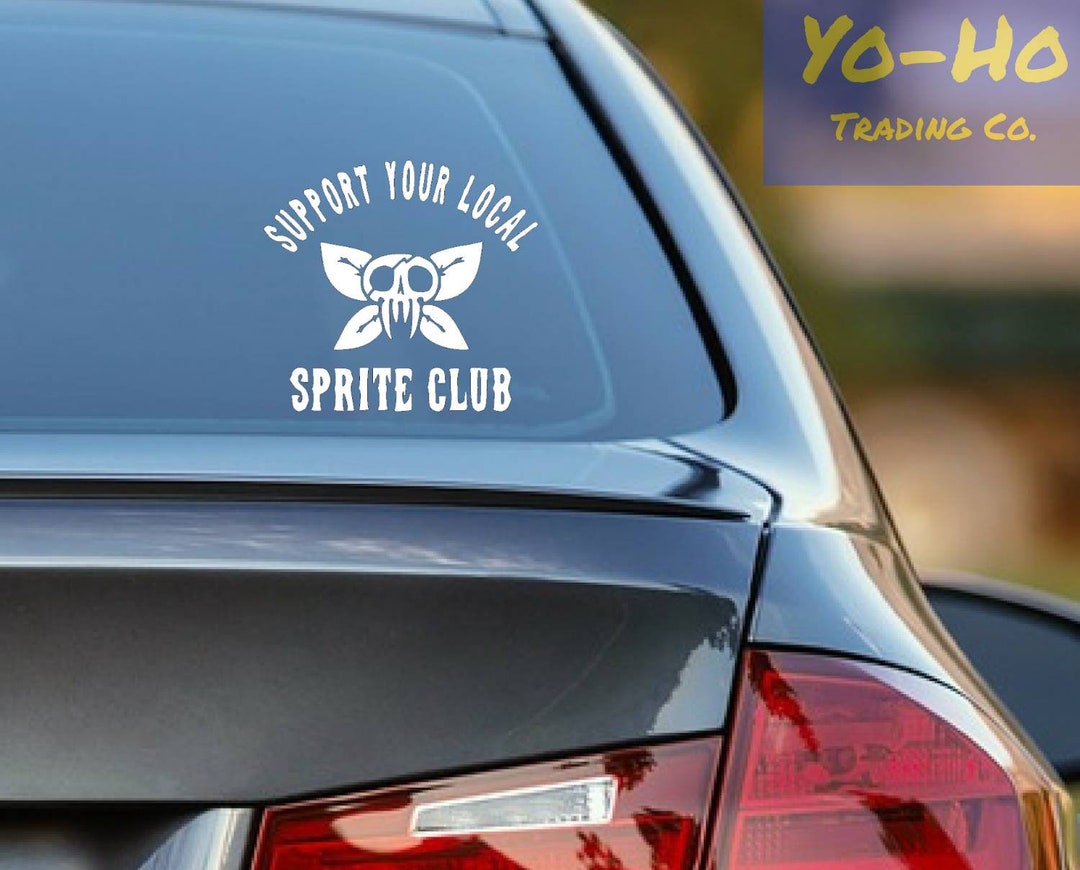 Support Your Local Sprite Club Disney Pixar ONWARD Decal for - Etsy