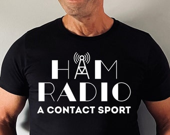 Custom HAM Radio Gift Amateur Radio Operator Shirt Personalized HAM ...