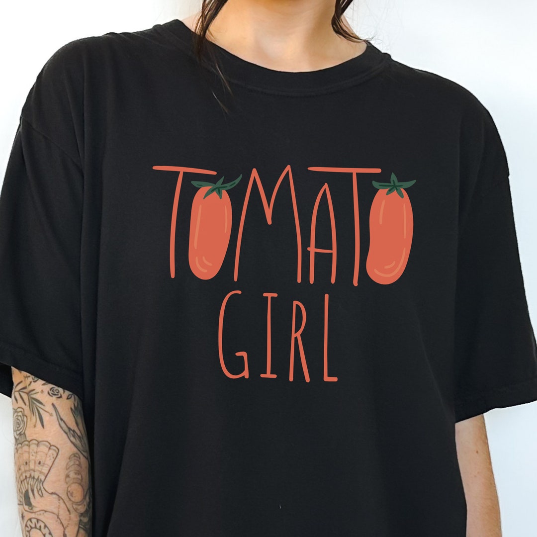 Tomato Shirt, Tomato Girl Aesthetic, Tomato Clothing, Tomato Gift for ...