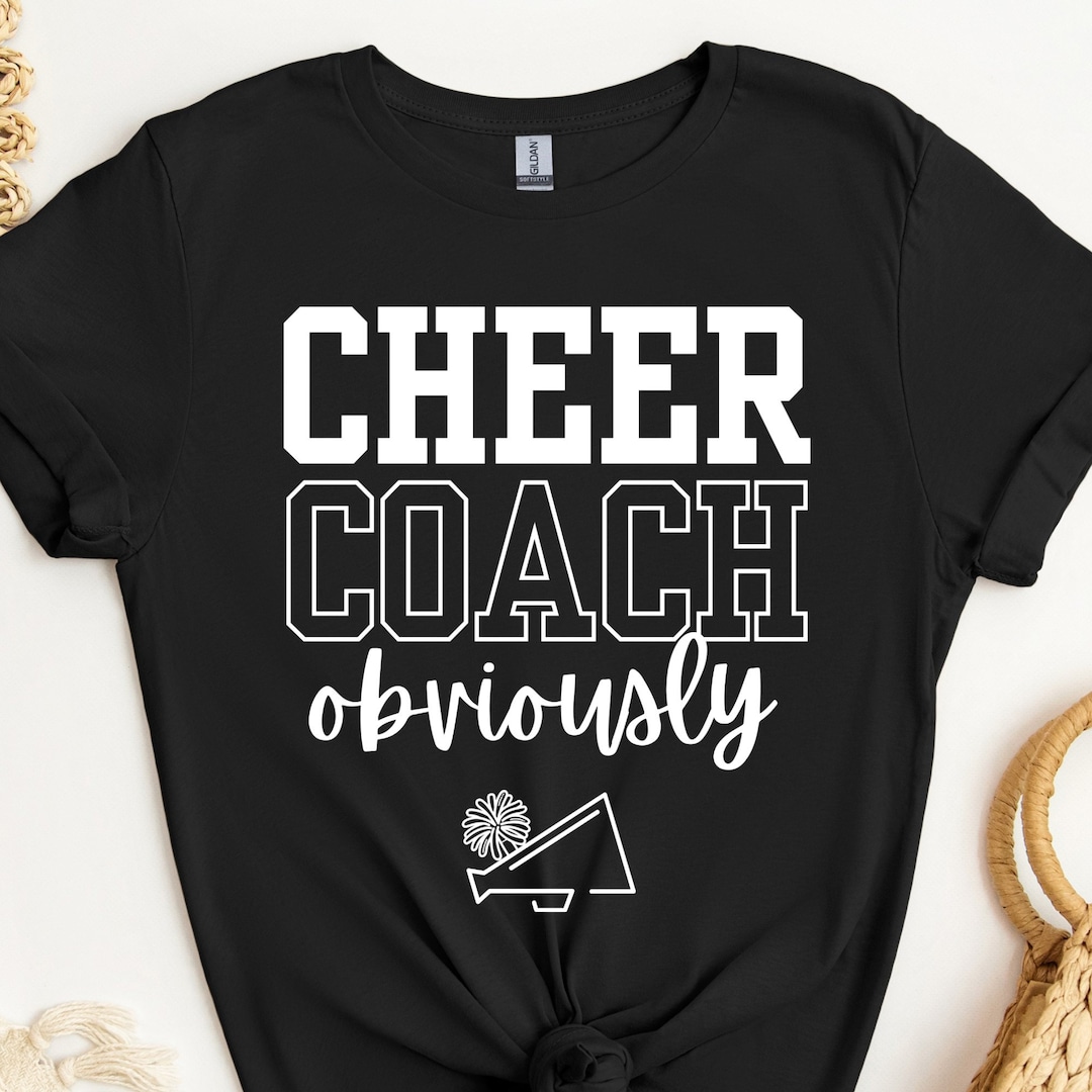 Cheer Coach Shirt, Cheer Coach Gift, Cheerleader Coach Shirt, Funny ...
