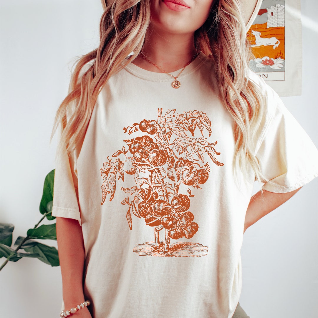Tomato Shirt, Tomato Girl Aesthetic, Tomato Clothing, Tomato Gift for ...