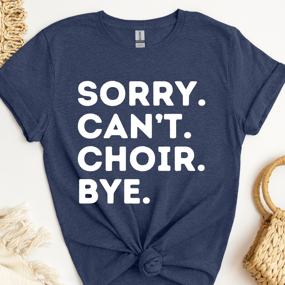 Choir Shirt, Choir Gift, Choir Student Gift, Choir Teacher Gift, Choir ...