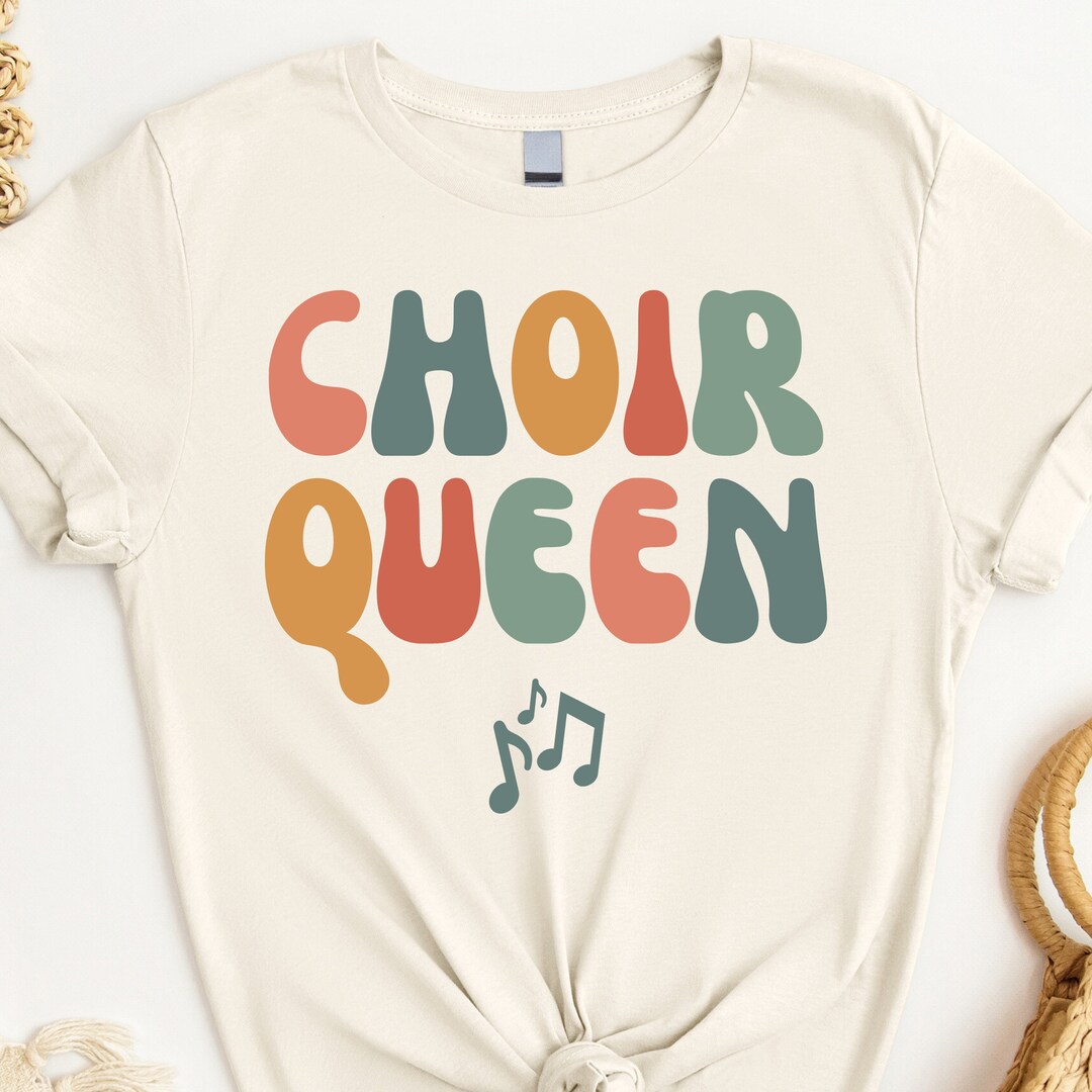 Choir Shirt, Choir Gift for Daughter, Choir Student Gift, Choir Teacher ...