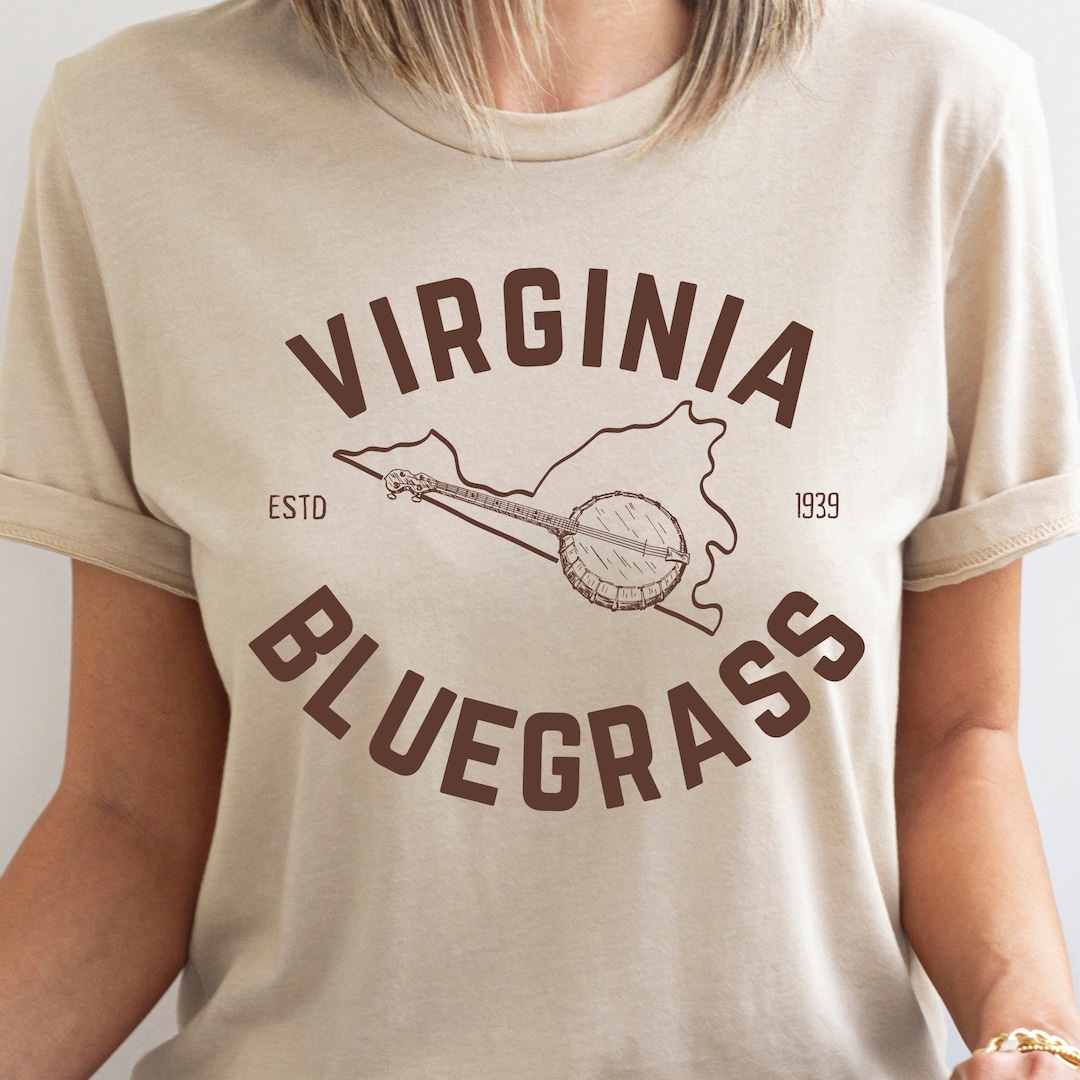 Bluegrass Shirt, Virginia Bluegrass Shirt, Virginia Bluegrass Festival ...