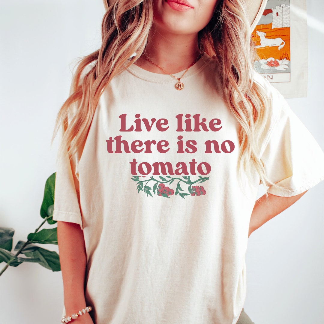 Tomato Shirt, Tomato Girl Aesthetic, Tomato Clothing, Tomato Gift for ...