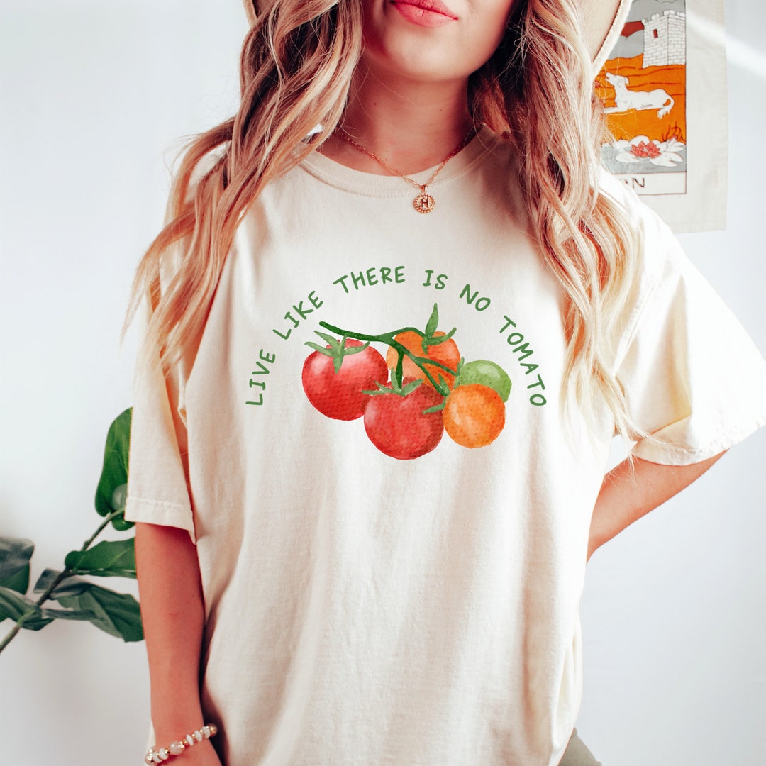 Tomato Shirt, Tomato Girl Aesthetic, Tomato Clothing, Tomato Gift for ...