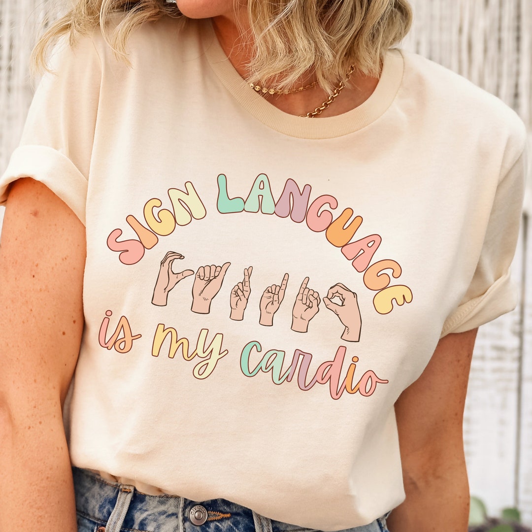 ASL Shirt, Funny Sign Language Shirt, Funny Asl Shirt, Funny Asl ...