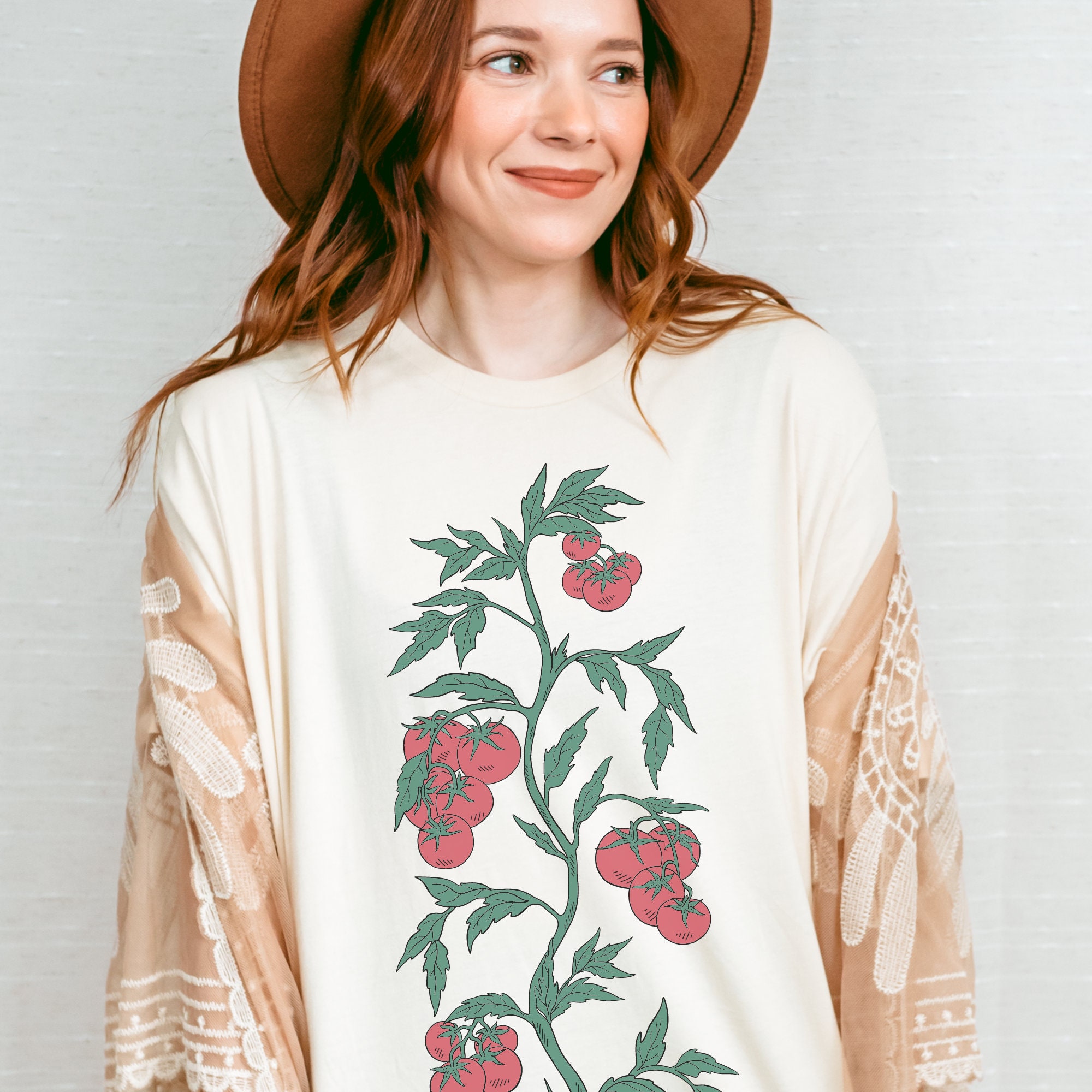 Tomato Shirt, Tomato Girl Aesthetic, Tomato Clothing, Tomato Gift for ...