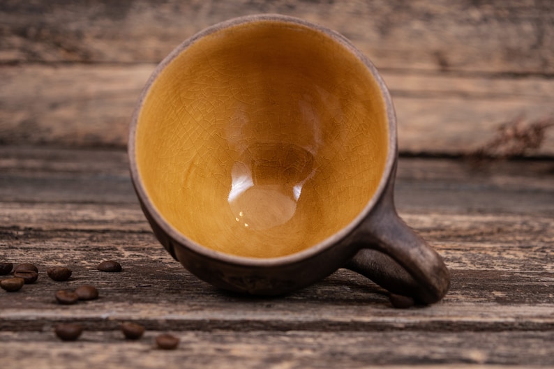 Handmade Botanical Mug || Pottery Plant Mug, Wildflowers Ceramic Mug ...