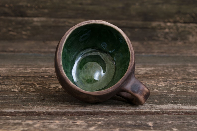 Unique ceramic floral mug Handmade pottery mug clay coffee | Etsy