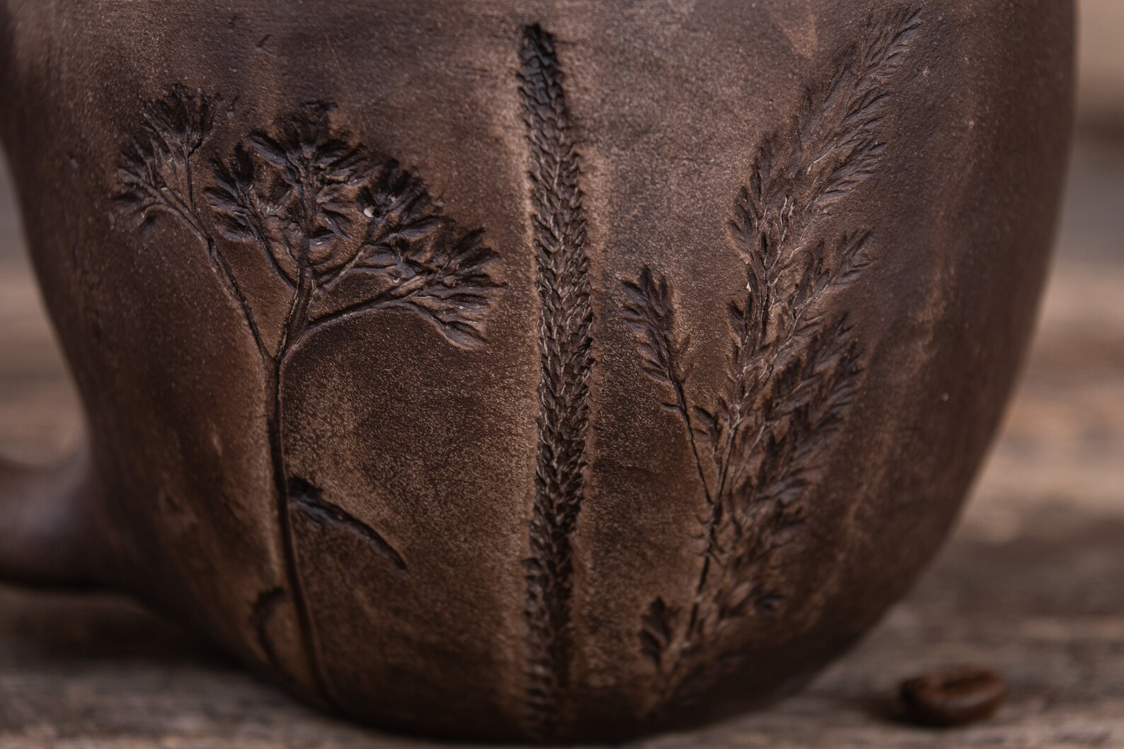 Unique Ceramic Floral Mug || Handmade Pottery Mug, Clay Coffee Mug ...