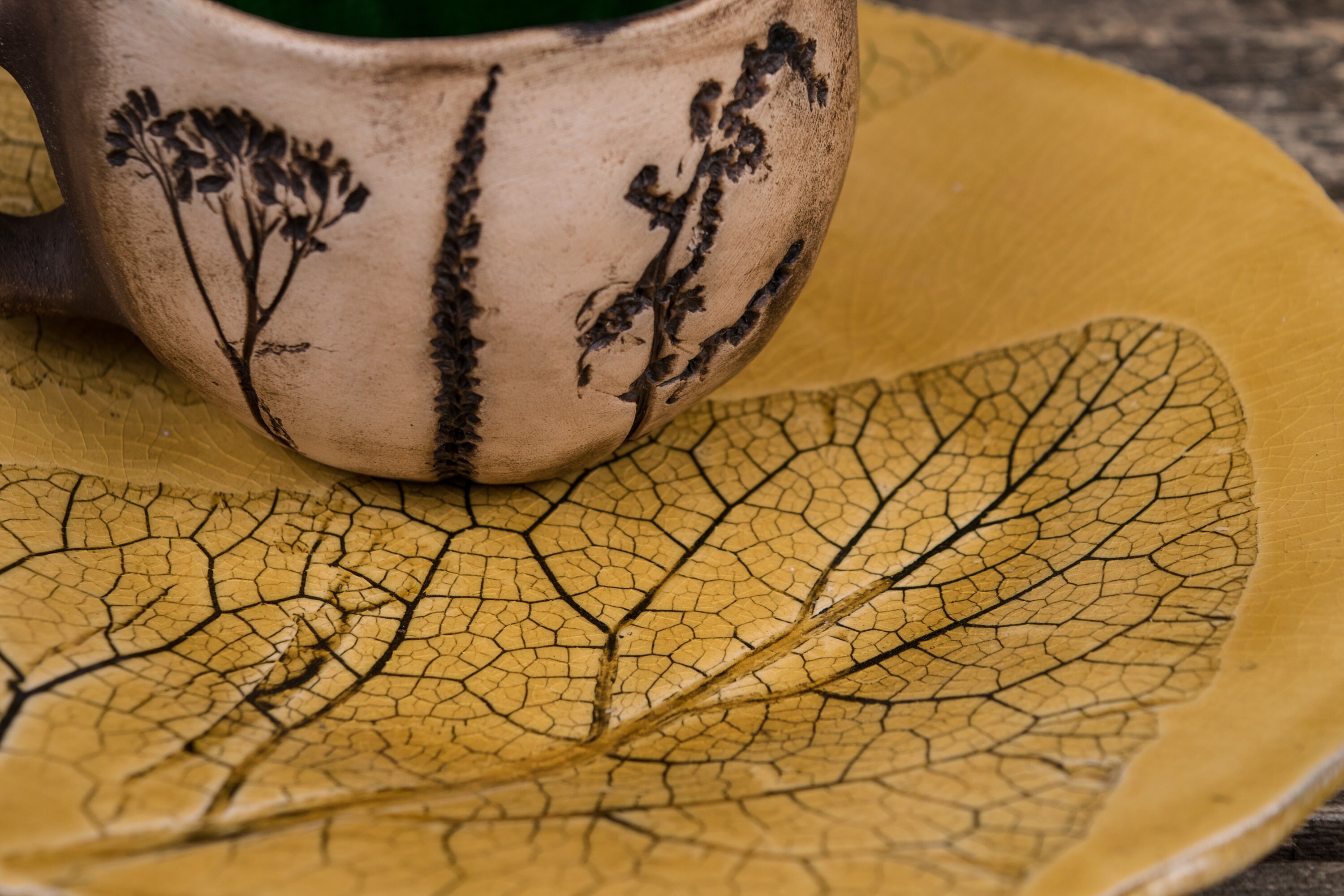 Handmade Mug and Plate Set Ceramic Mug Ceramic Plate - Etsy