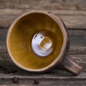 Handmade Ceramic Botanical Mug || Pottery Mug Handmade Nature Ceramic ...