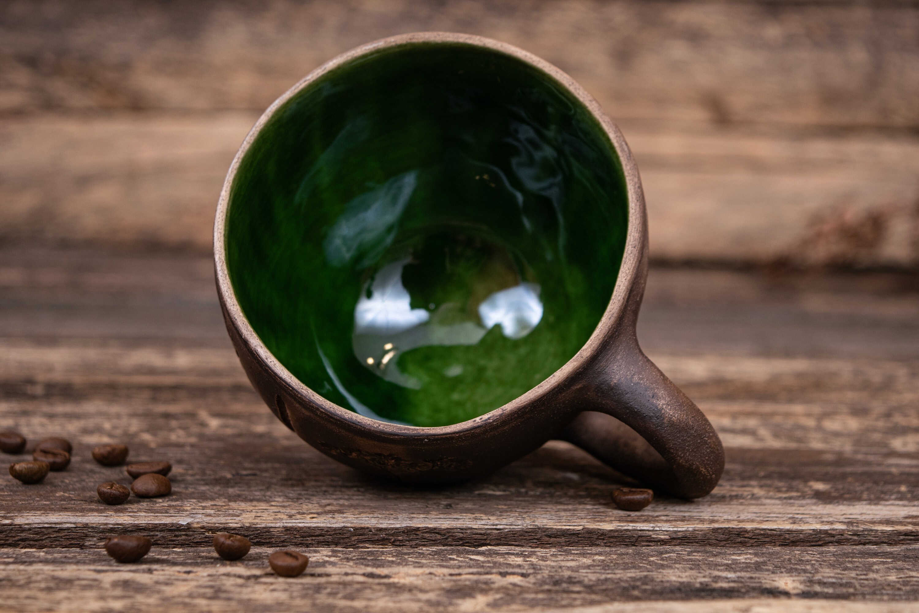 Unique Ceramic Floral Mug || Handmade Pottery Mug, Clay Coffee Mug ...