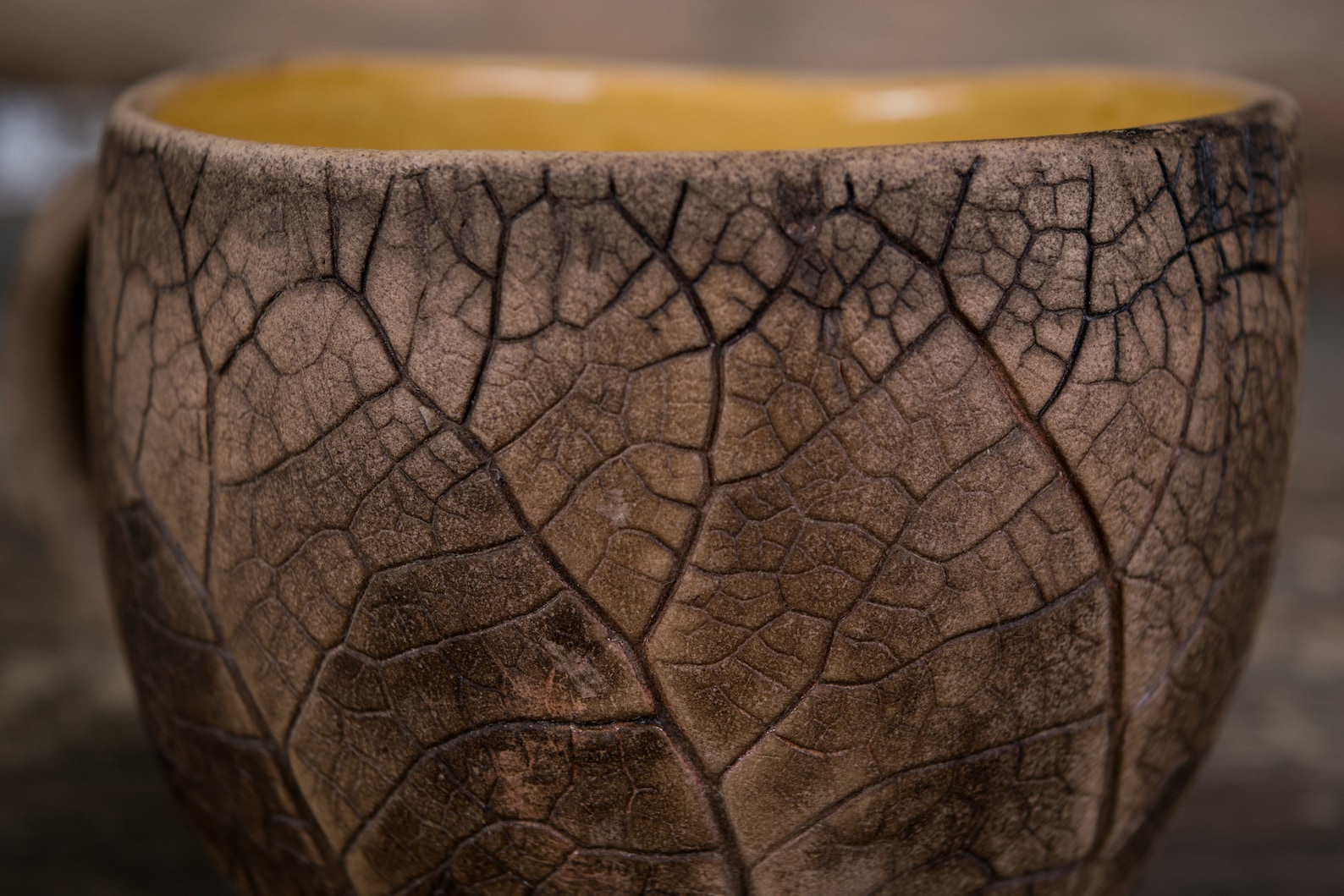 Set of two unique ceramic mugs Handmade pottery mugs with | Etsy