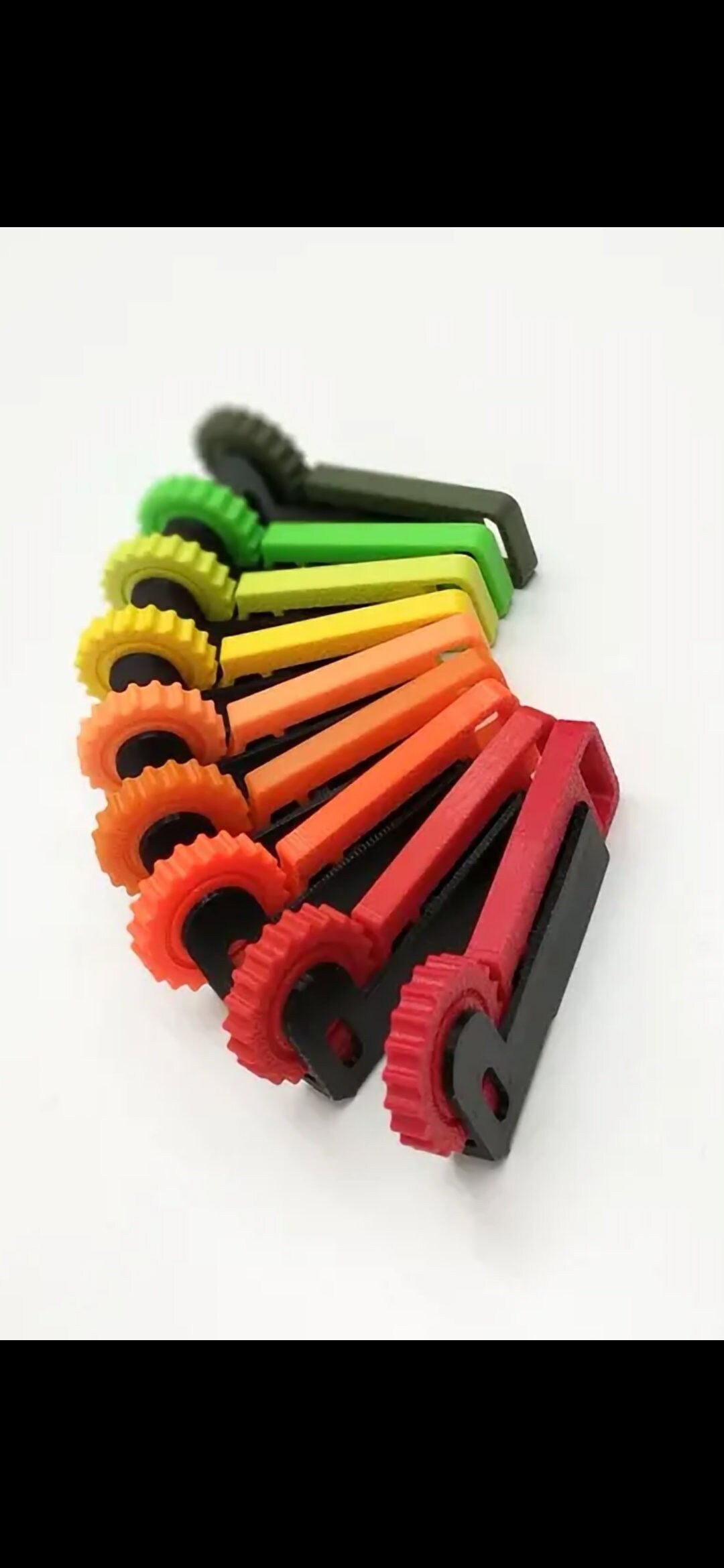 Fidget Toy Keyring Clicky Gear Wheel - Etsy