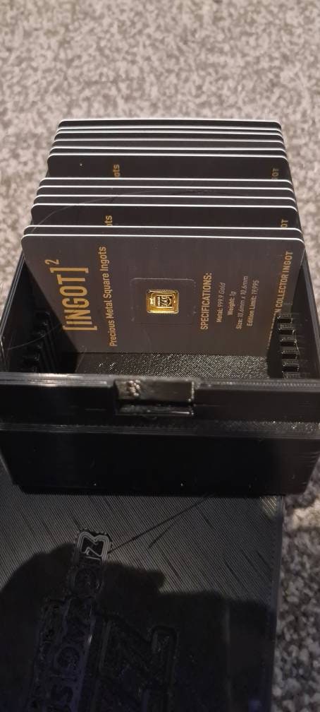 Storage Box for Gold Bullion Cards - Etsy