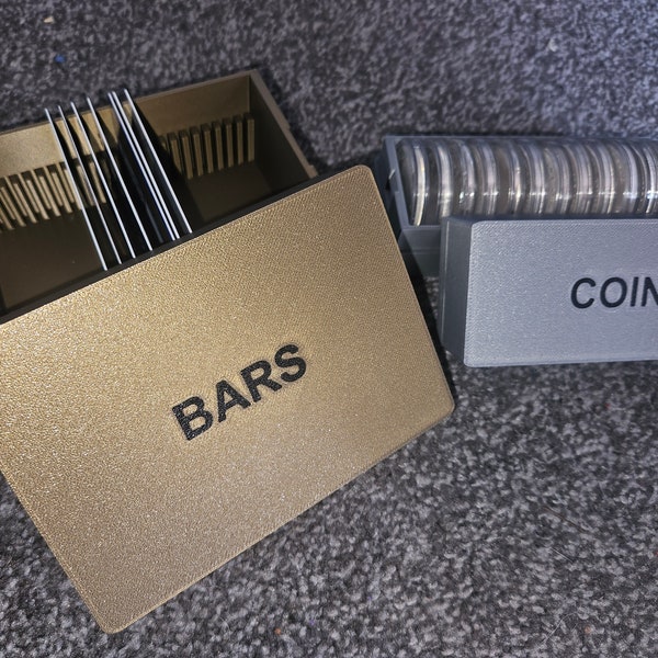 Gold Black Card Box - Etsy