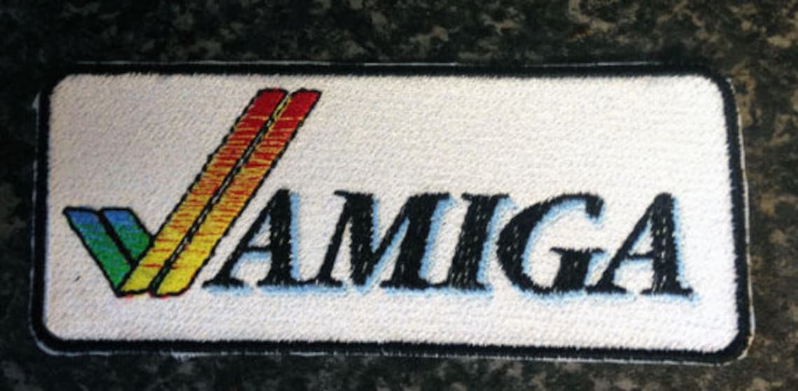 Amiga Logo Custom Embroidered Patch - Etsy