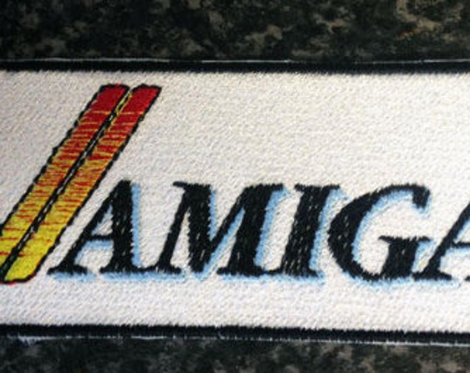 Amiga Logo Custom Embroidered Patch - Etsy