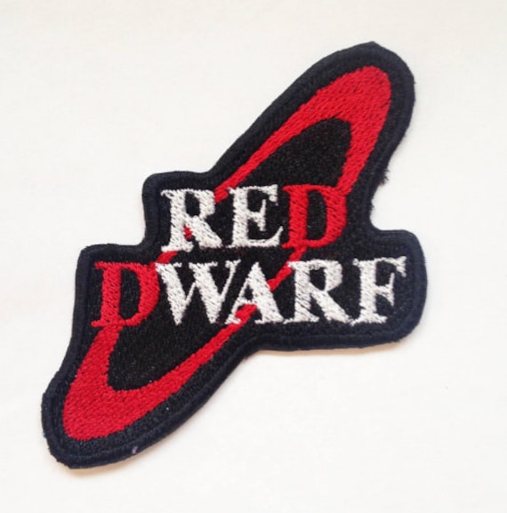 Red Dwarf Logo Custom Iron-on Embroidered Patch | Etsy