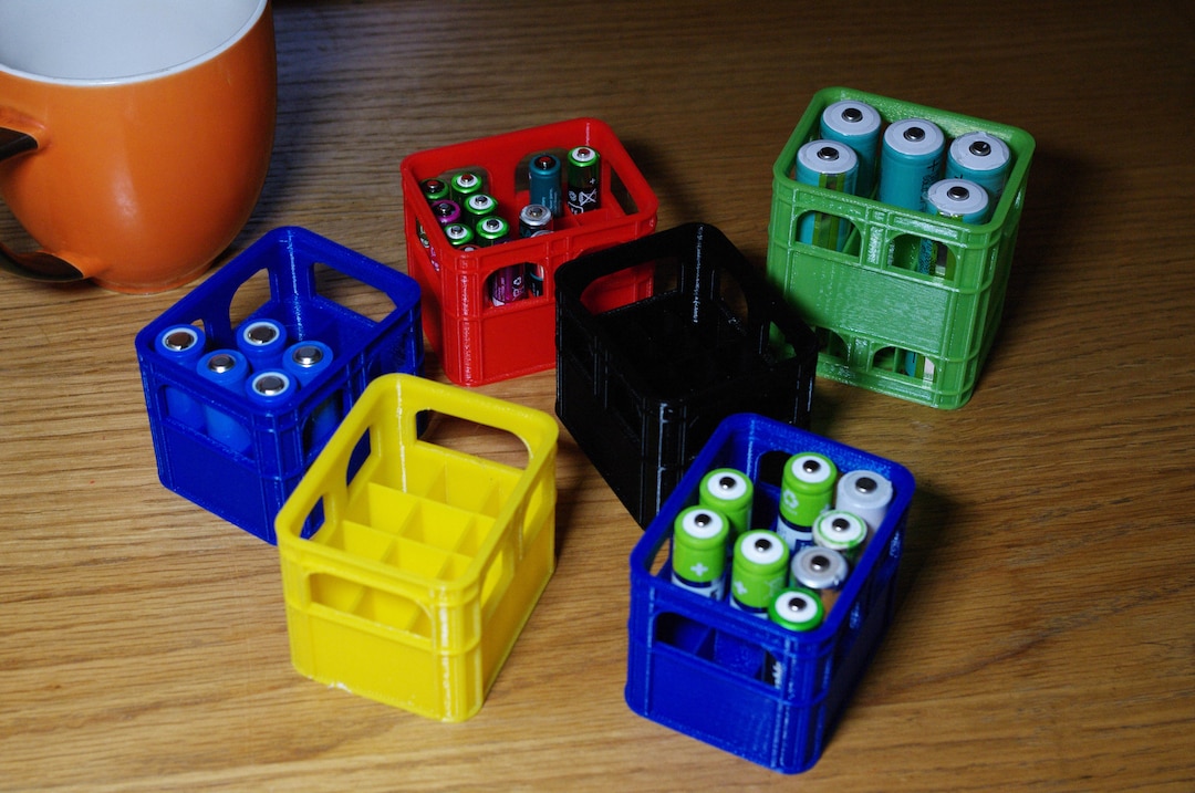 3d Prited Beer Crate Shaped Battery Holder! Quick Dispatch. Free ...
