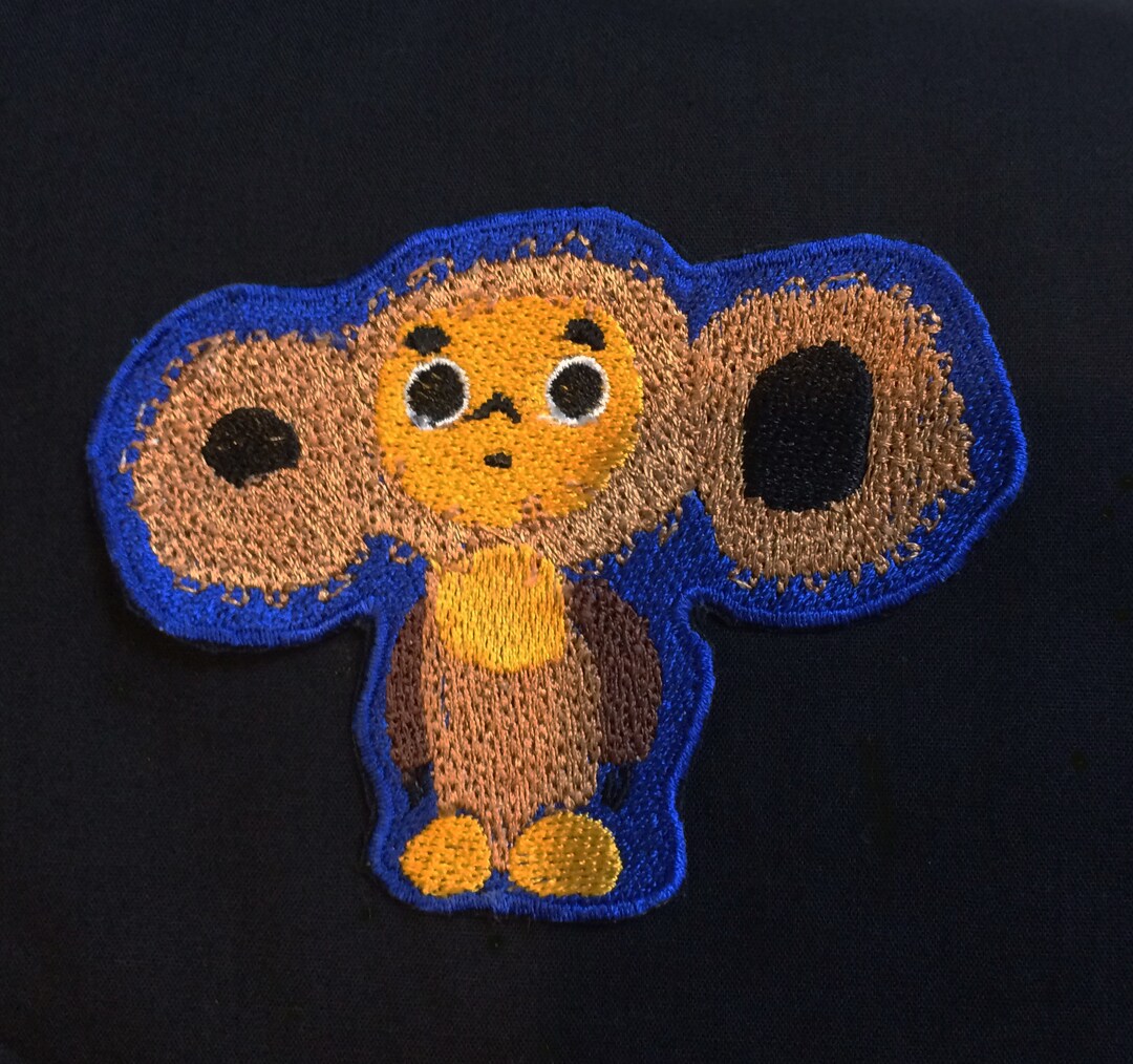 Cheburashka Custom Embroidered Patch - Etsy
