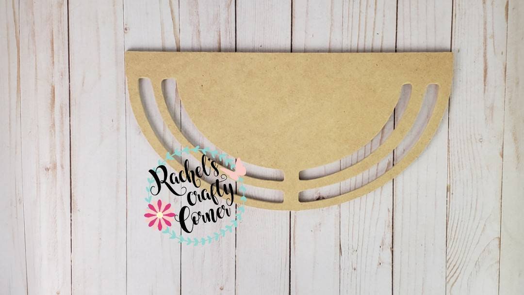 Half Circle Sign Attachment Rail | Etsy