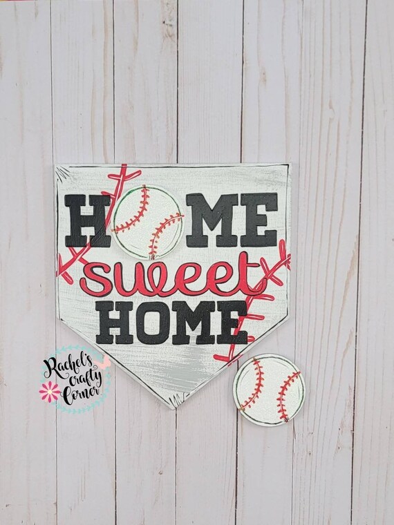Baseball Softball Home Plate Sign | Etsy