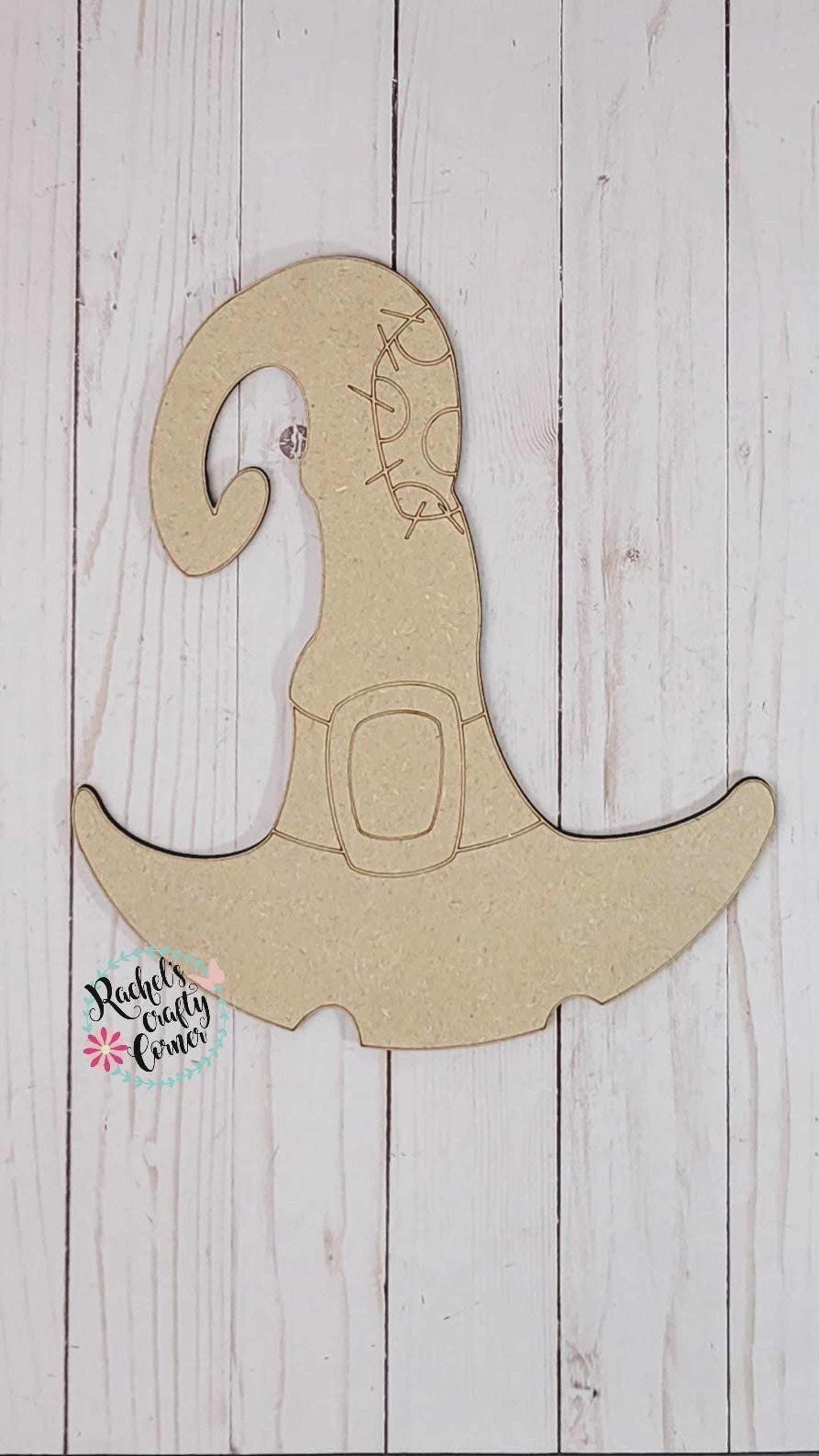Patchwork Witch Hat Sign – Halloween Door Hanger - Etsy