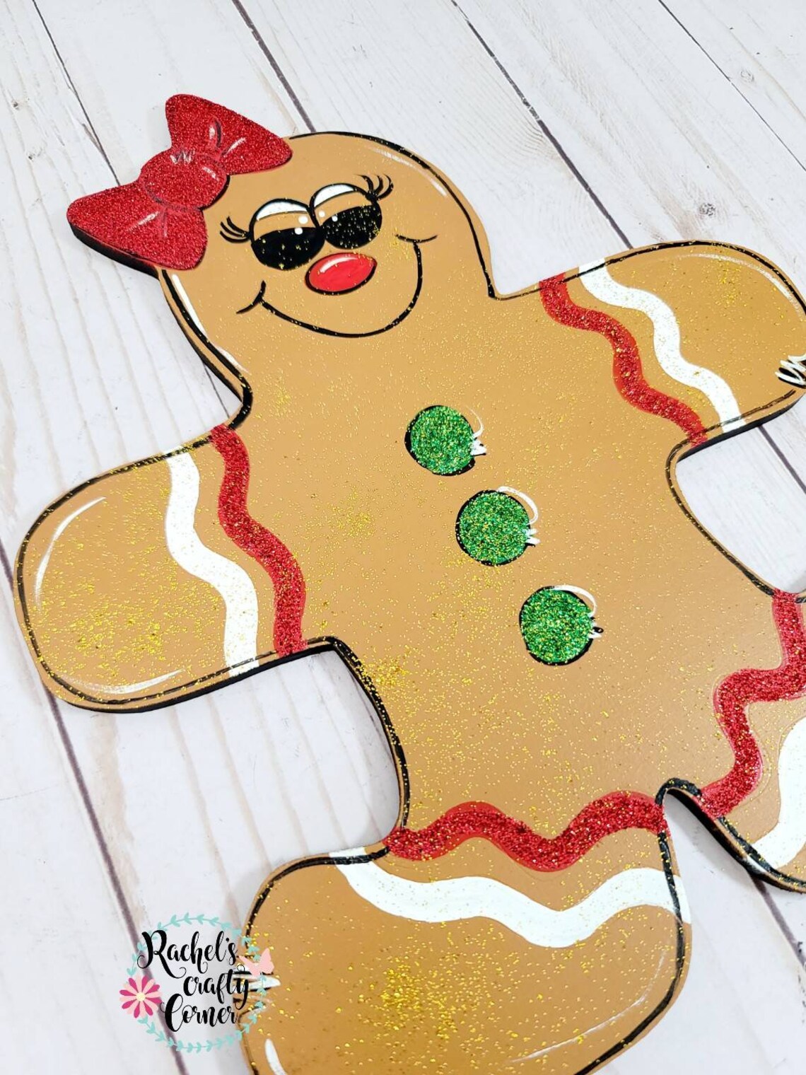 Gingerbread Boy & Girl Door Hanger Signs - Etsy