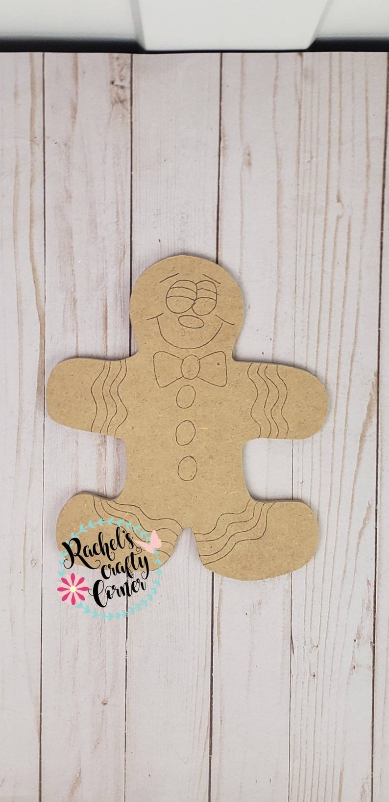 Gingerbread Boy & Girl Blank Cutout Signs | Etsy
