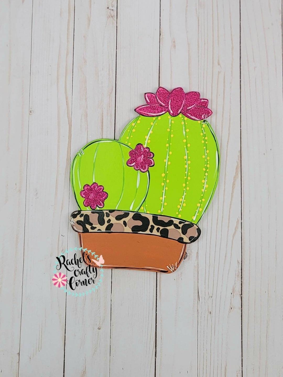 Blooming Cactus Sign - Etsy